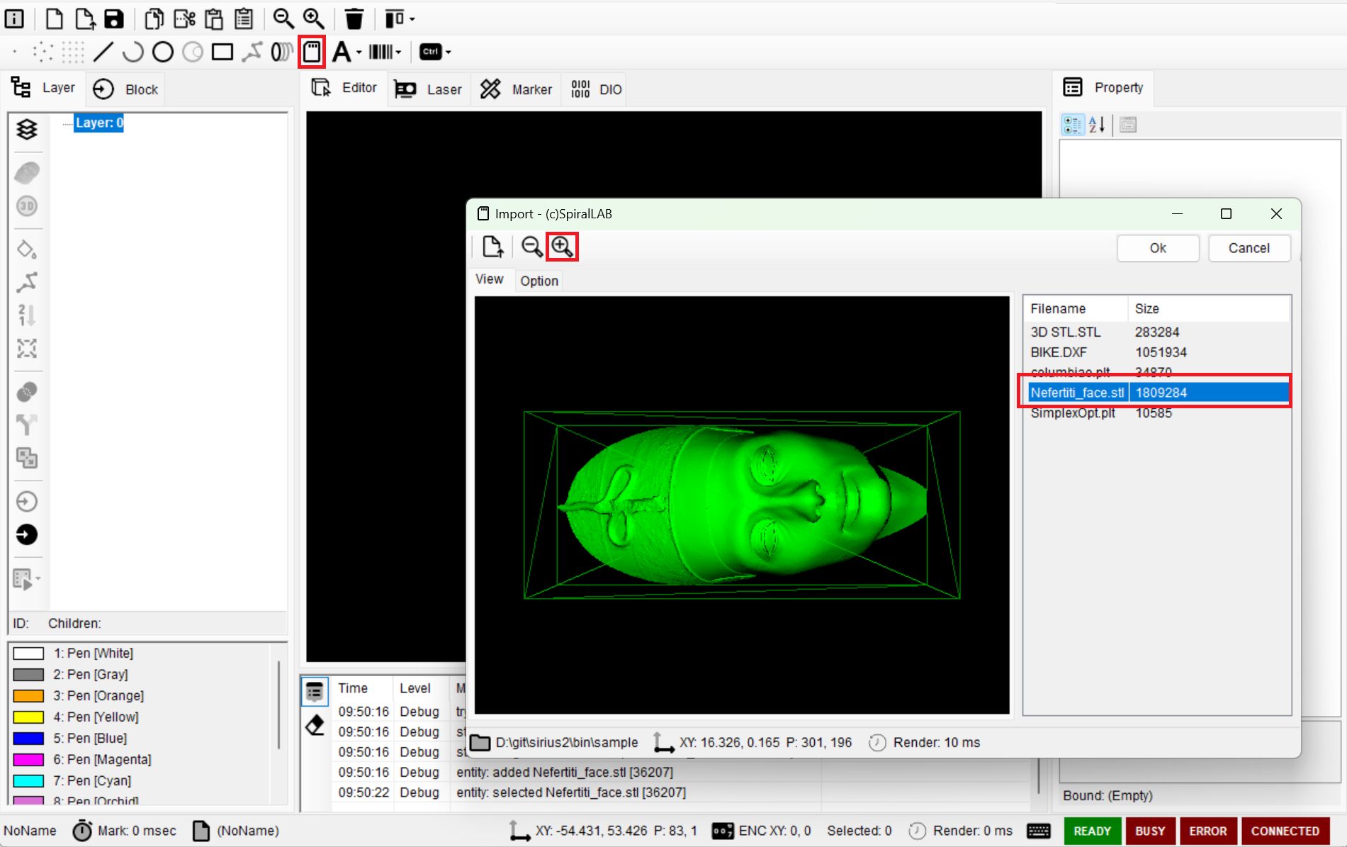 EDITOR BASIC 데모 프로젝트 - SPIRALLAB
